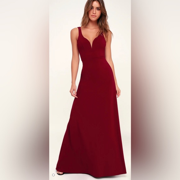 Lulus | Dresses | Nwt Lulus Glamour Than This Maxi Dress | Poshmark